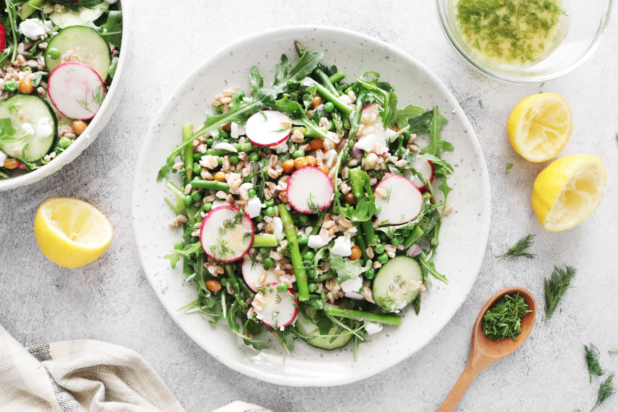 Fresh Spring Salad - Clean Green Simple