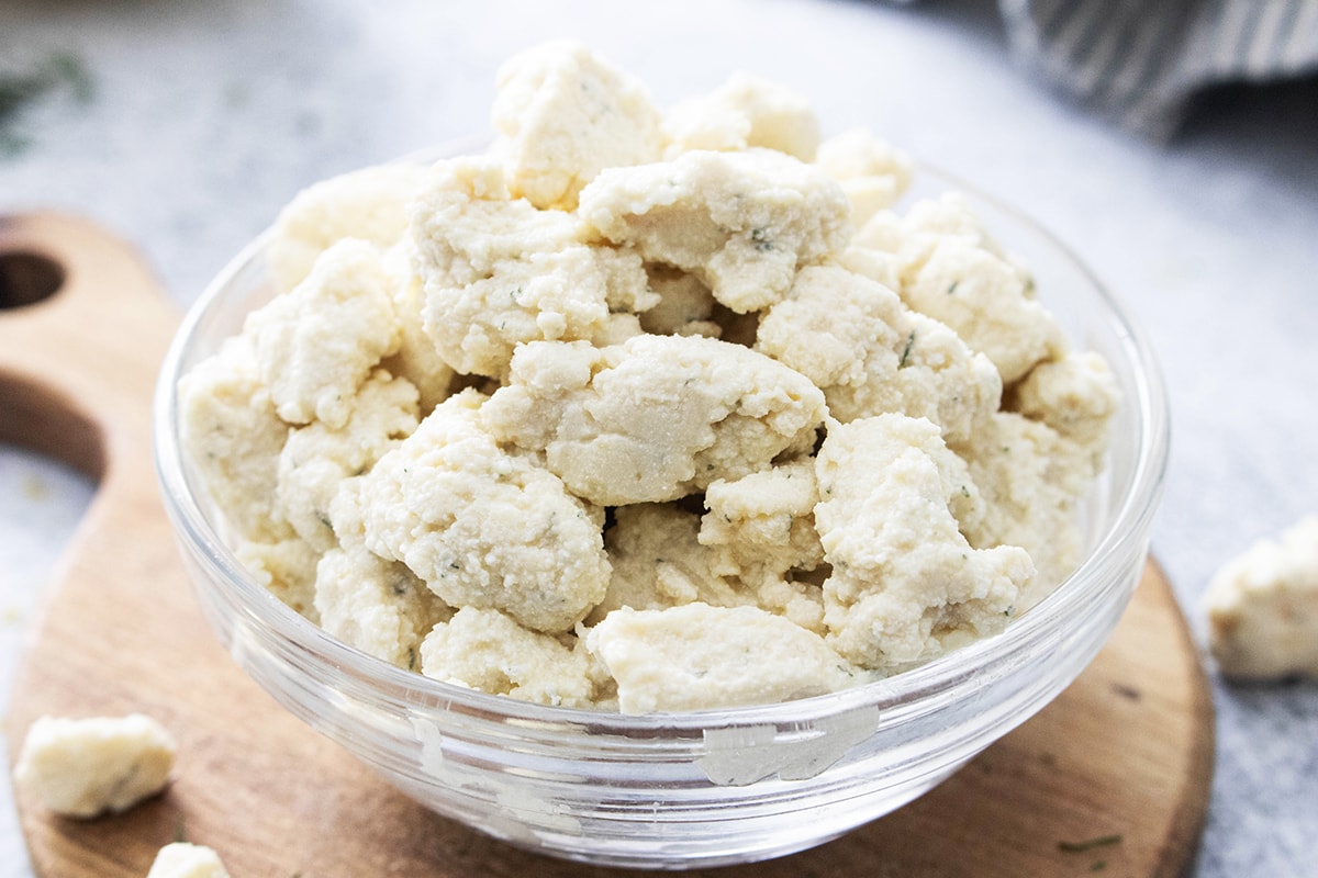 Vegan Feta Cheese - Clean Green Simple